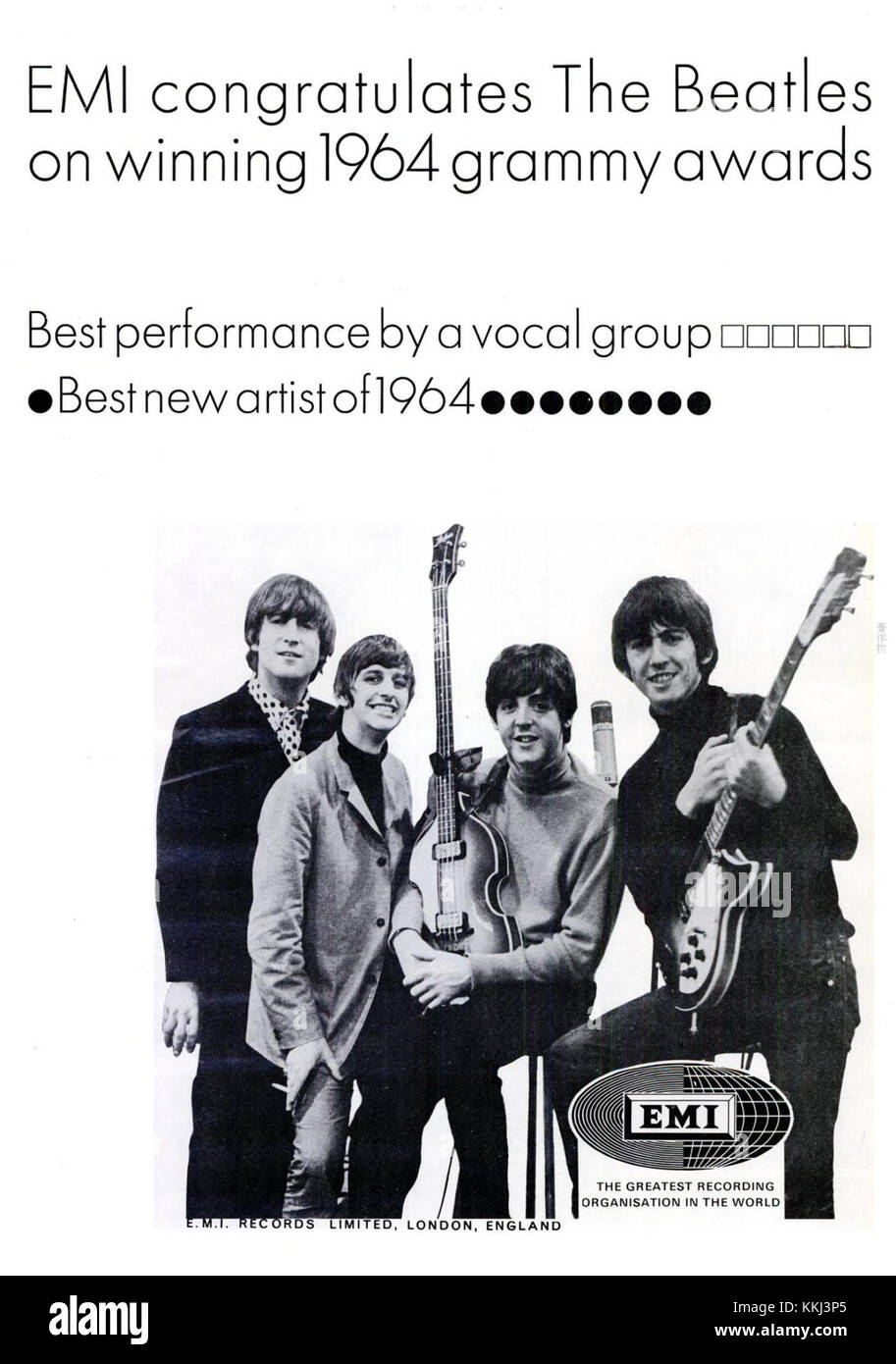 1965 beatles hi-res stock photography and images - Alamy