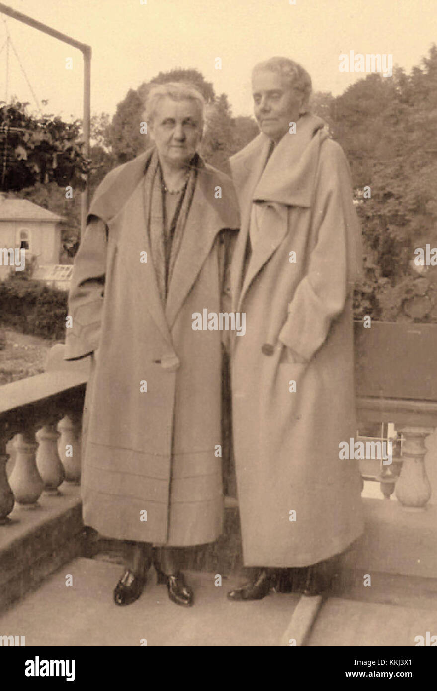 Jane Addams & Mary Rozet Smith, 1923 Stock Photo - Alamy