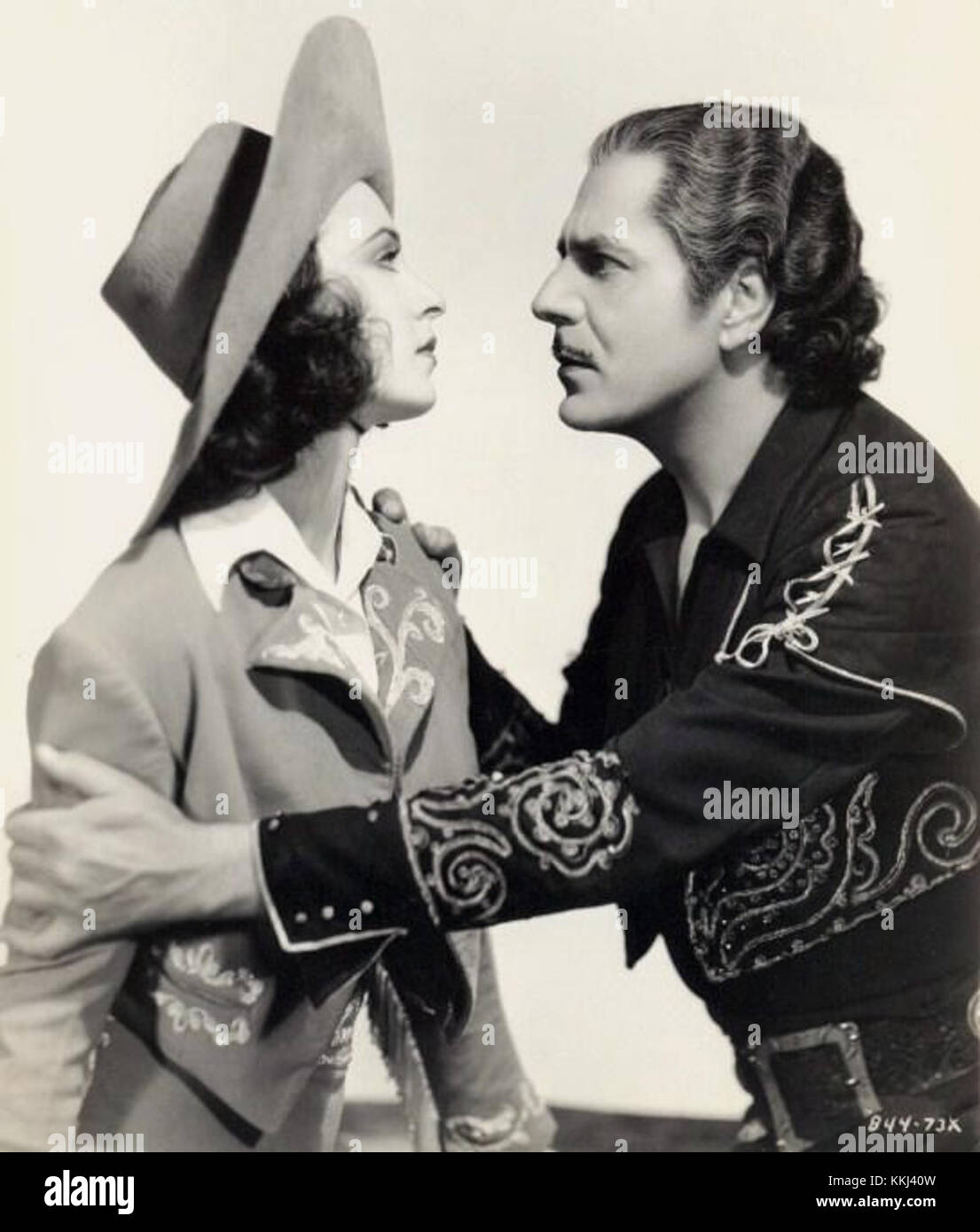 A still from the 1936 film *The Robin Hood of El Dorado*, showcasing ...