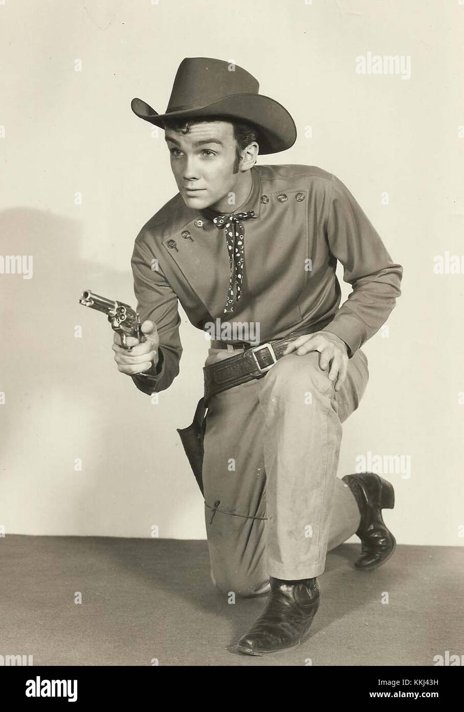 Ben Cooper, an American actor, is featured in this 1954 image ...