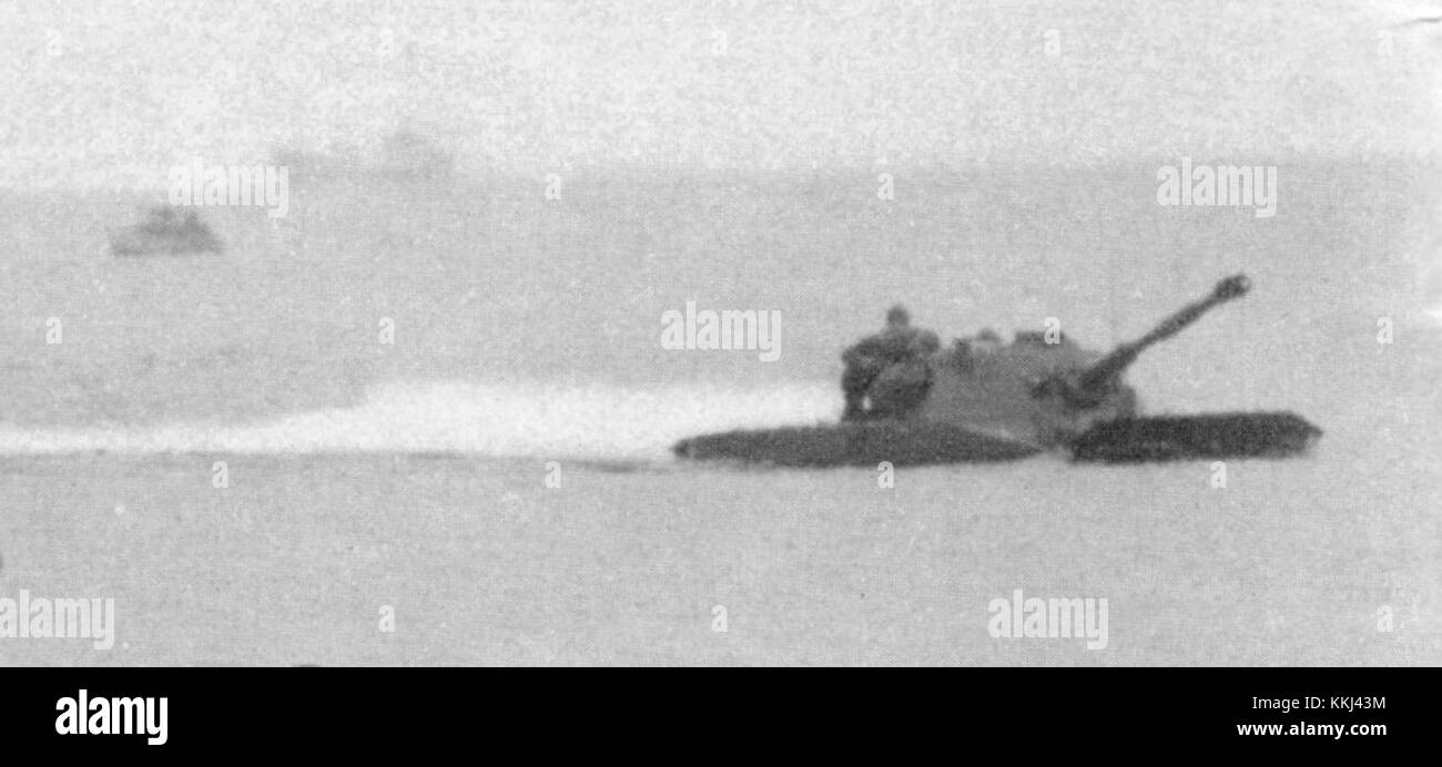 A detailed image of the PT-76 amphibious tank, showcasing its military ...