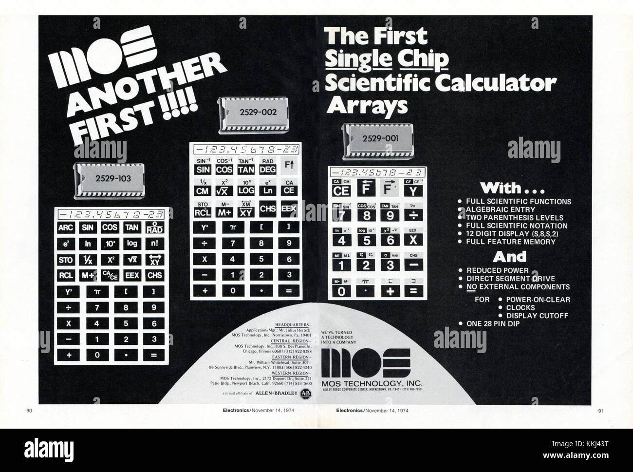 Mos technology hi-res stock photography and images - Alamy