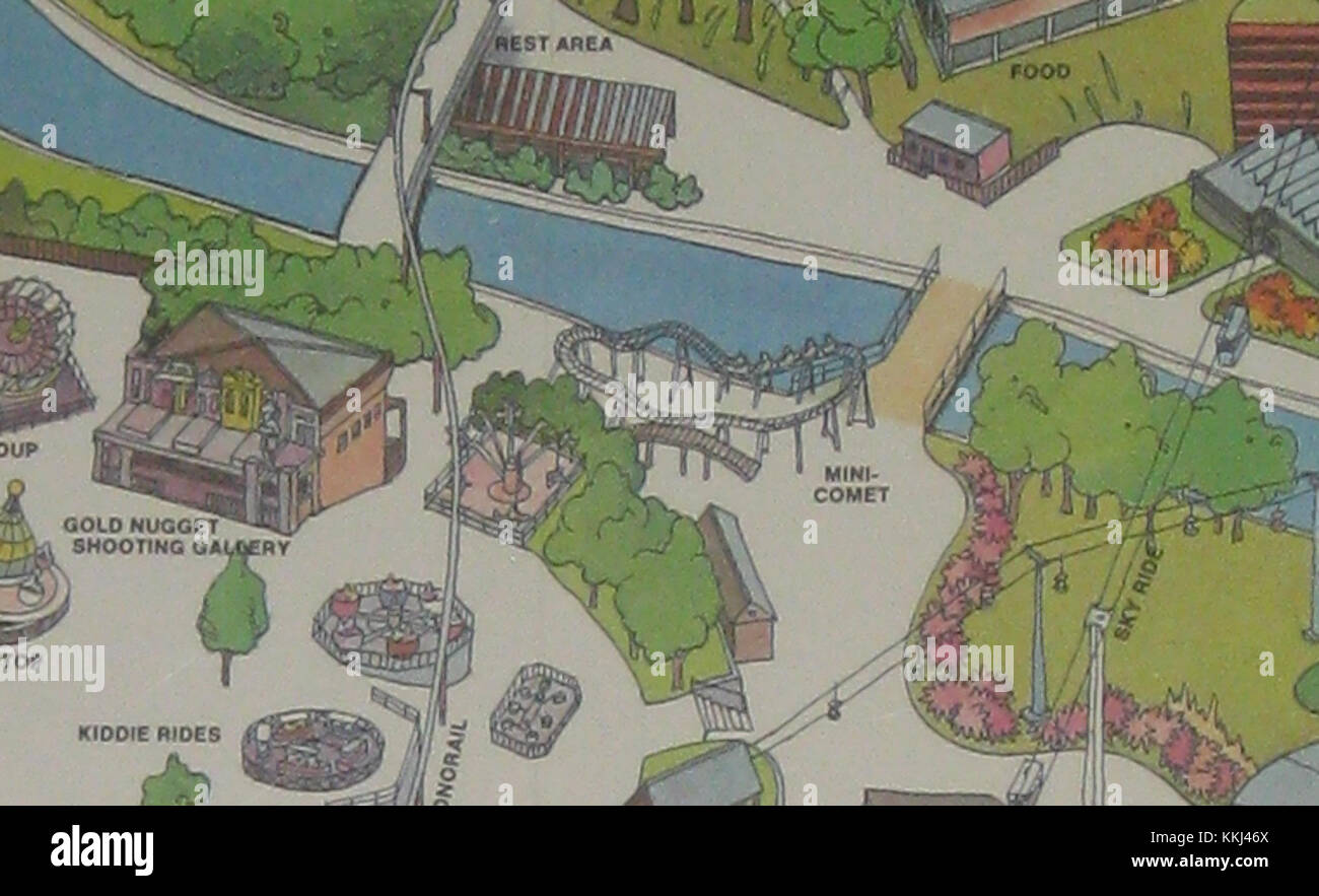 The Mini-Comet, depicted on the 75 map, is a classic compact car model ...