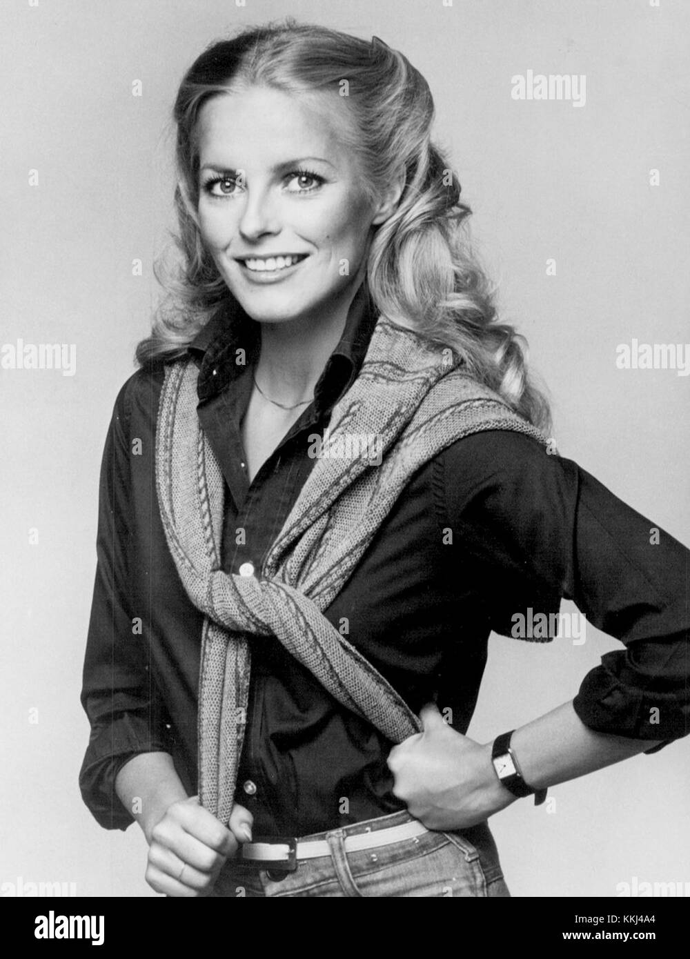 This image features Cheryl Ladd, an actress famous for her role as Kris ...
