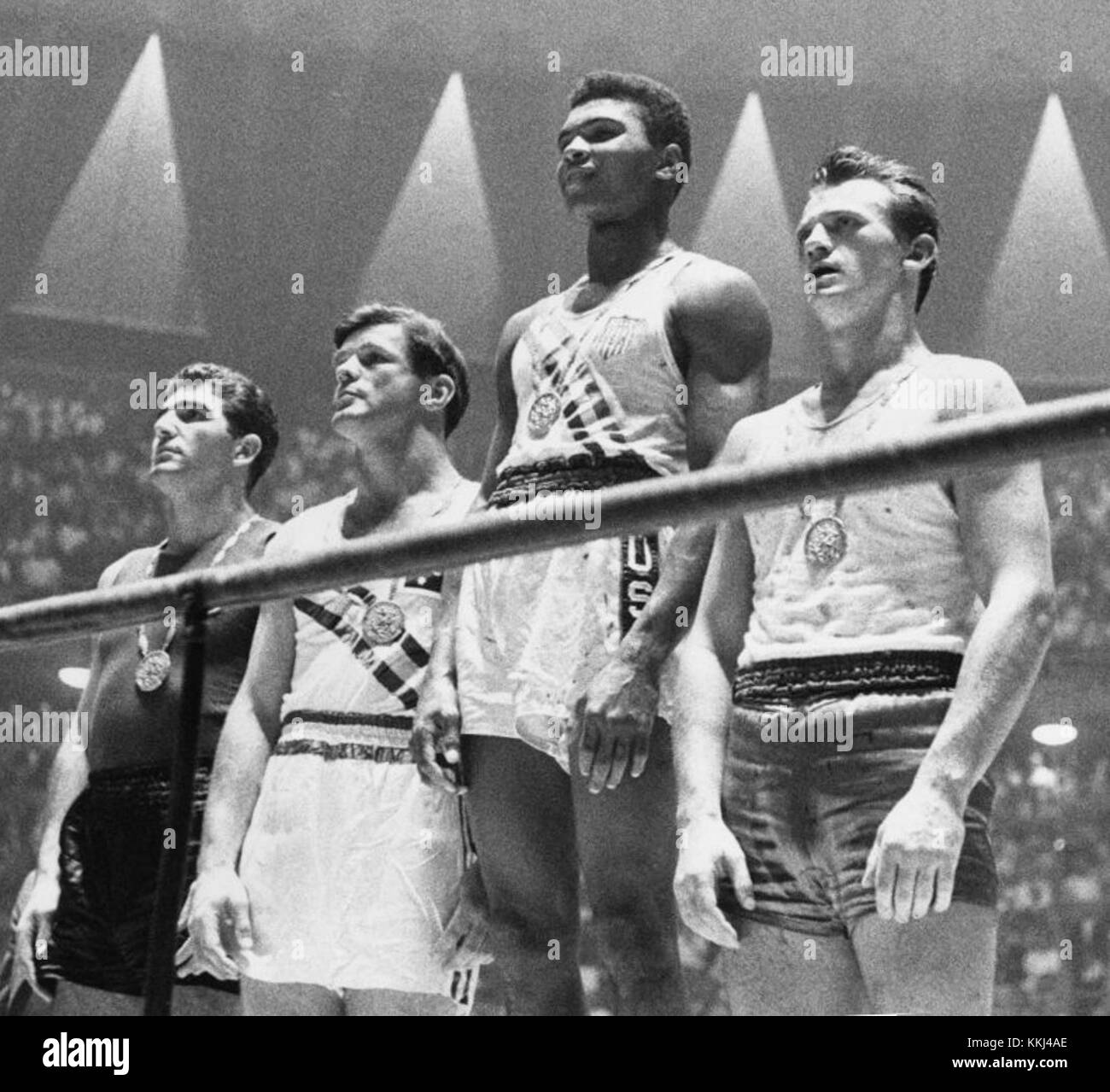The 1960 Summer Olympics in Rome featured the light-heavyweight boxing ...
