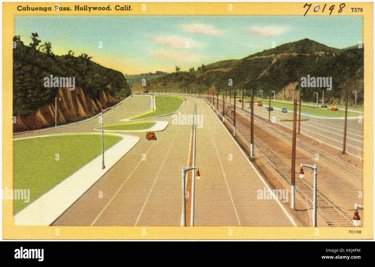 Cahuenga pass hollywood hi-res stock photography and images - Alamy