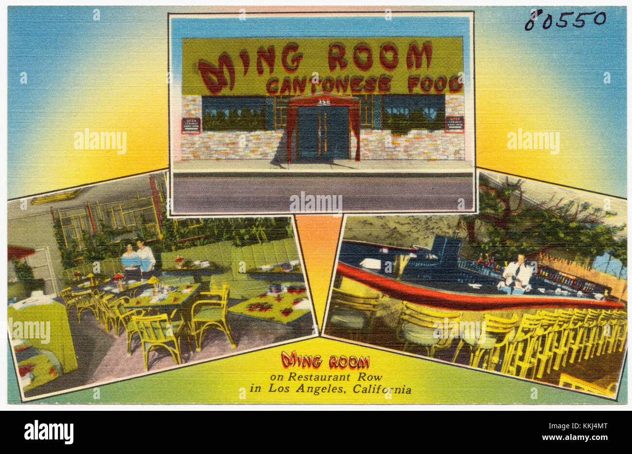 Ming Room on Restaurant Row in Los Angeles, California (80550 Stock ...