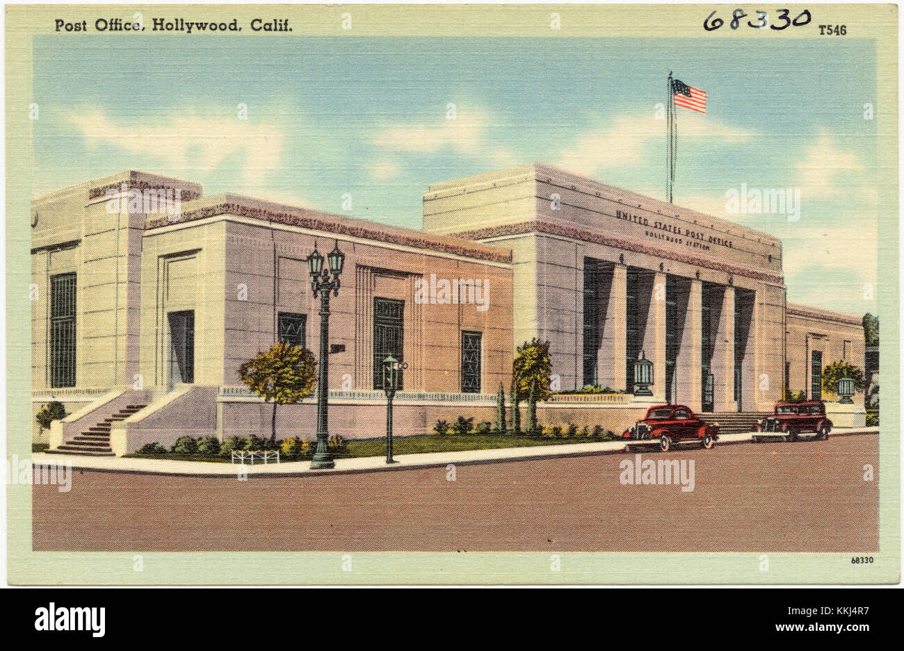 The Post Office in Hollywood, California, is a historic building that ...