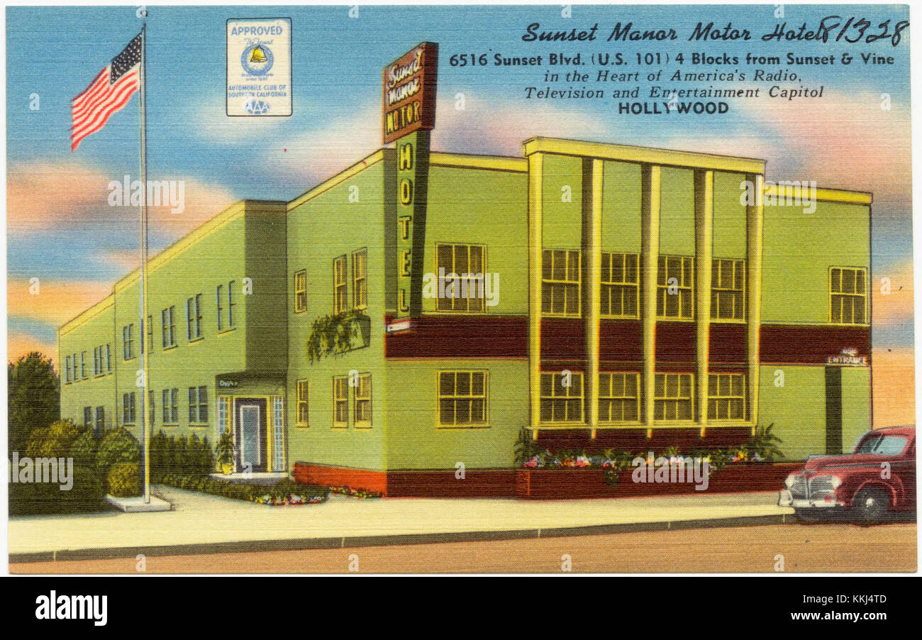 Old sunset blvd hi-res stock photography and images - Alamy