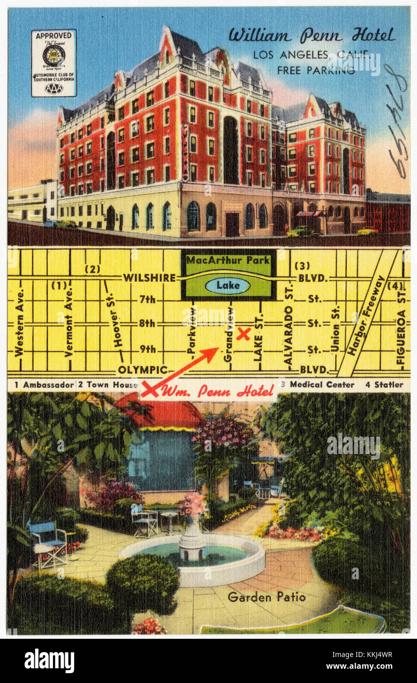 The William Penn Hotel, located in Pittsburgh, Pennsylvania, is an ...