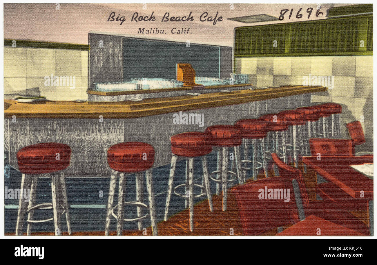 Big Rock Beach Cafe, located in Malibu, California, is a well-known ...
