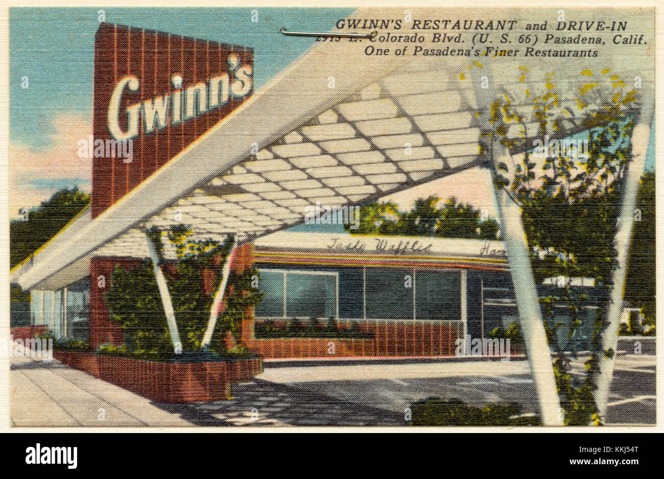 Gwinn's Restaurant and Drive-in, located at 2915 E. Colorado Blvd in ...