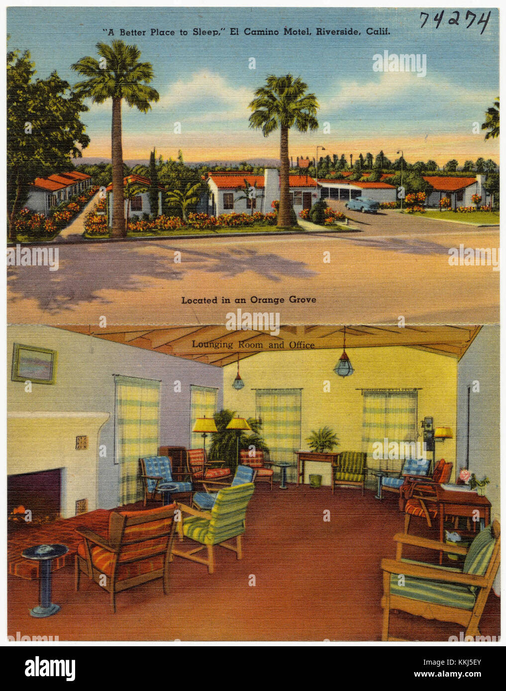 Located in Riverside, California, the El Camino Motel is a budget ...