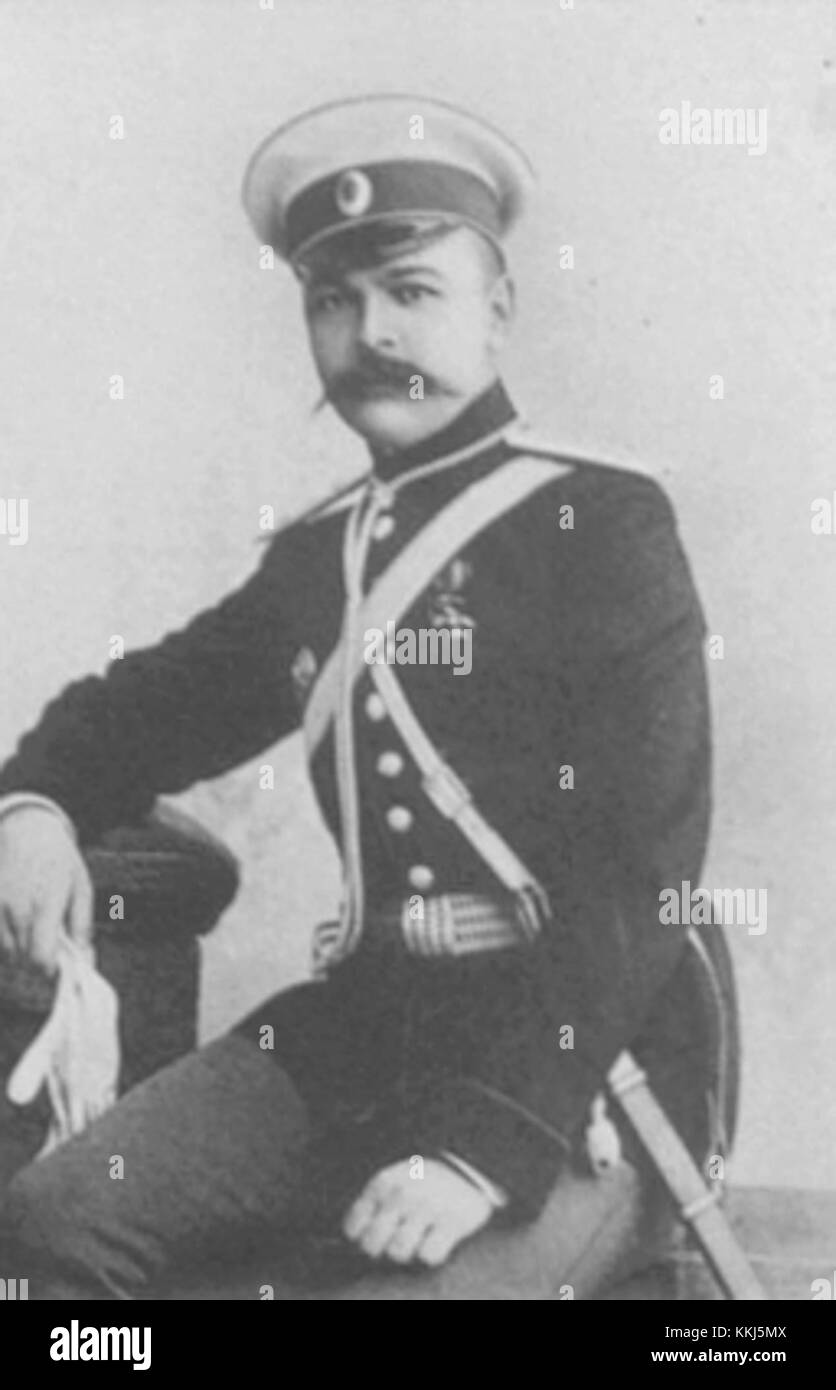 Alexander Iv. Zvegingtzov is portrayed as a Chevalier Guards officer ...