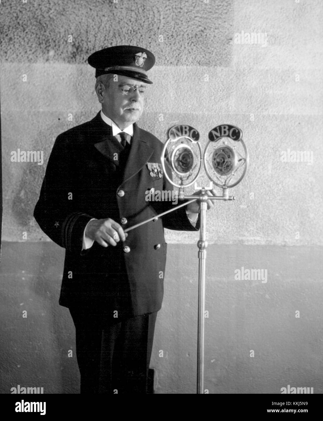 Photograph of composer and conductor John Philip Sousa, taken in 1929 ...