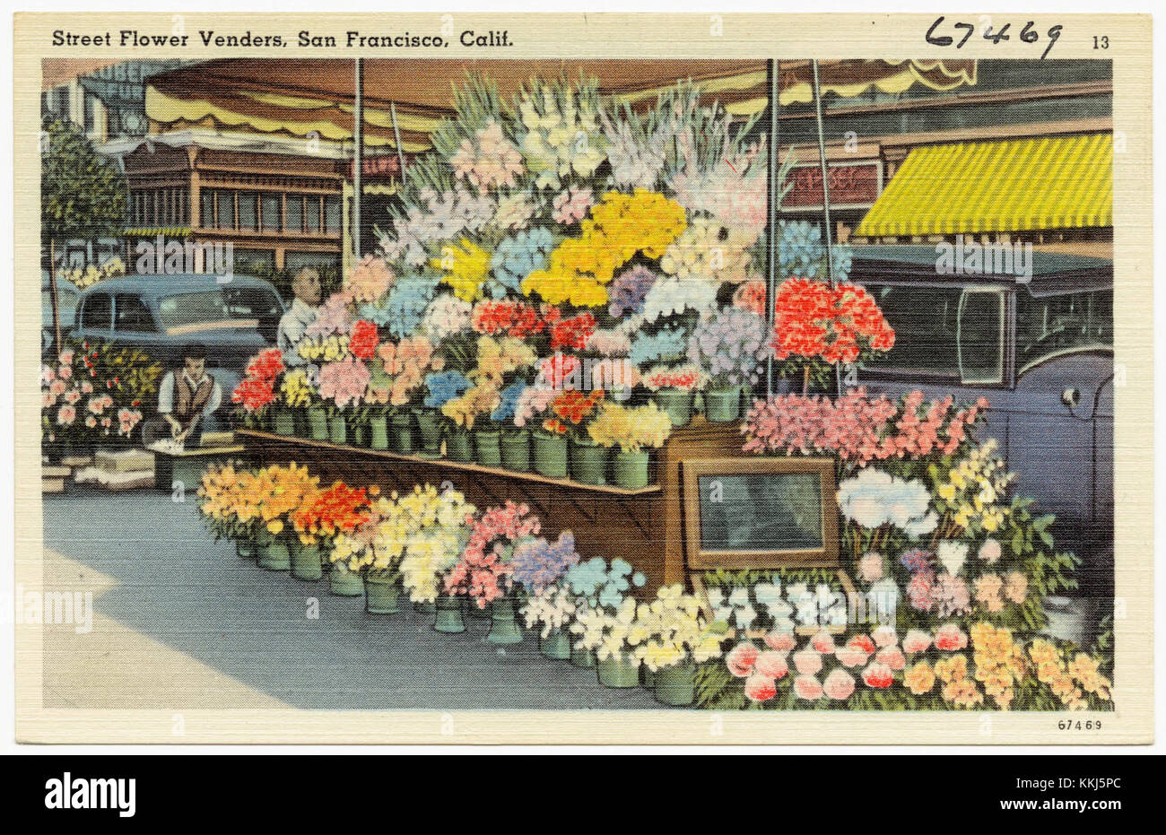 Street Flower Venders, San Francisco, Calif (67469 Stock Photo - Alamy