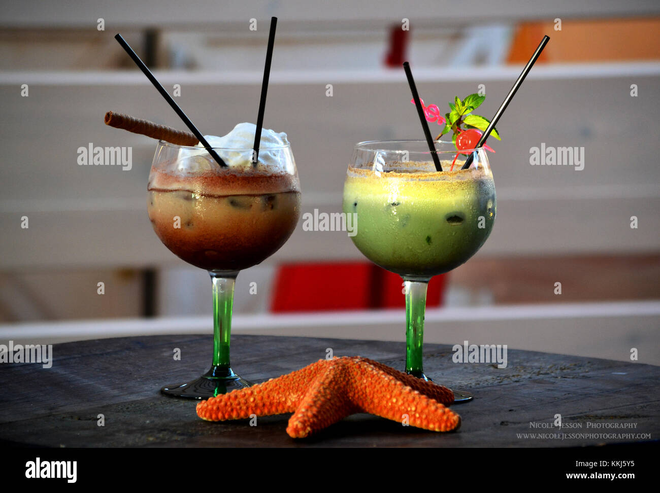 Two for One Cocktails Stock Photo - Alamy
