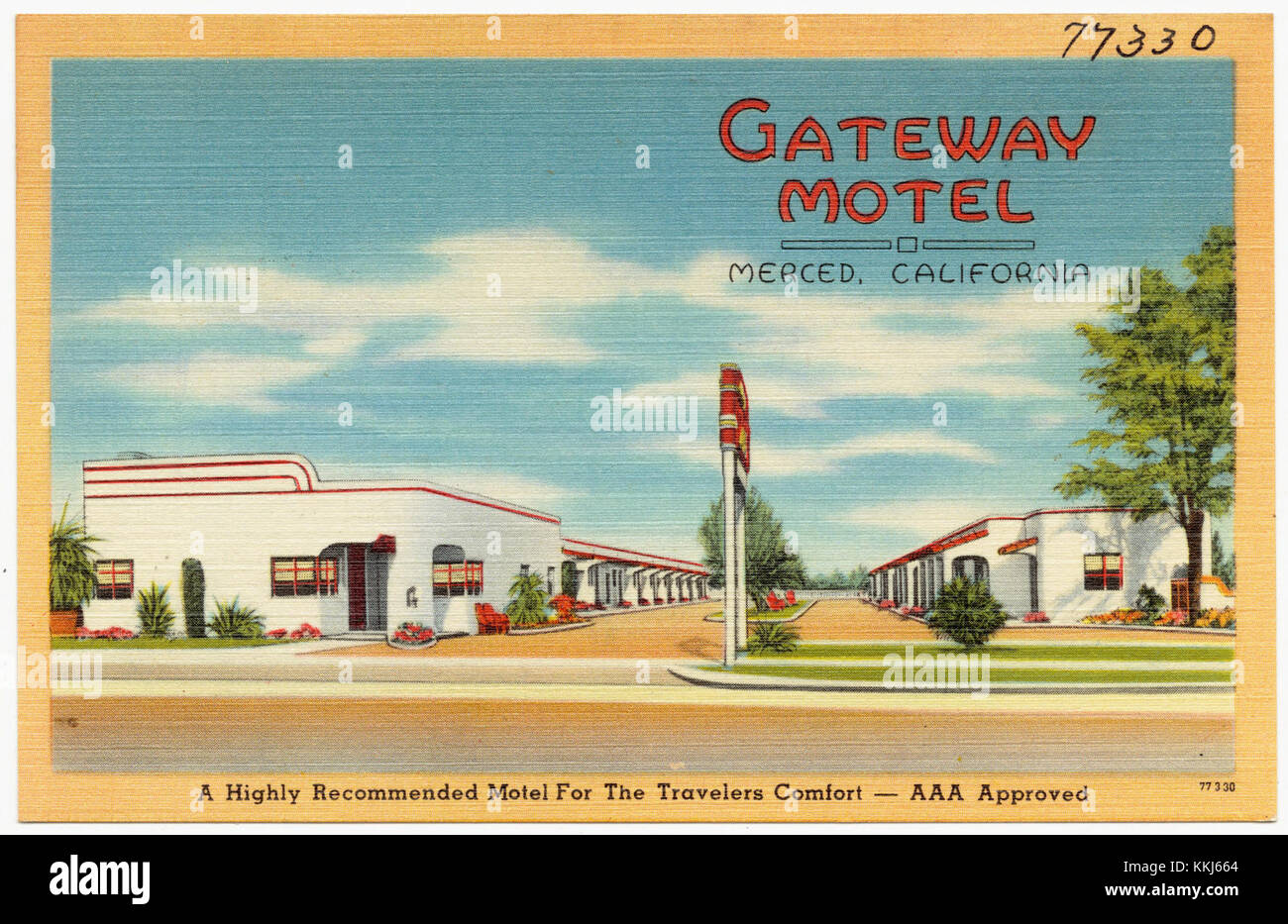 Gateway Motel, Merced, California (77330 Stock Photo - Alamy