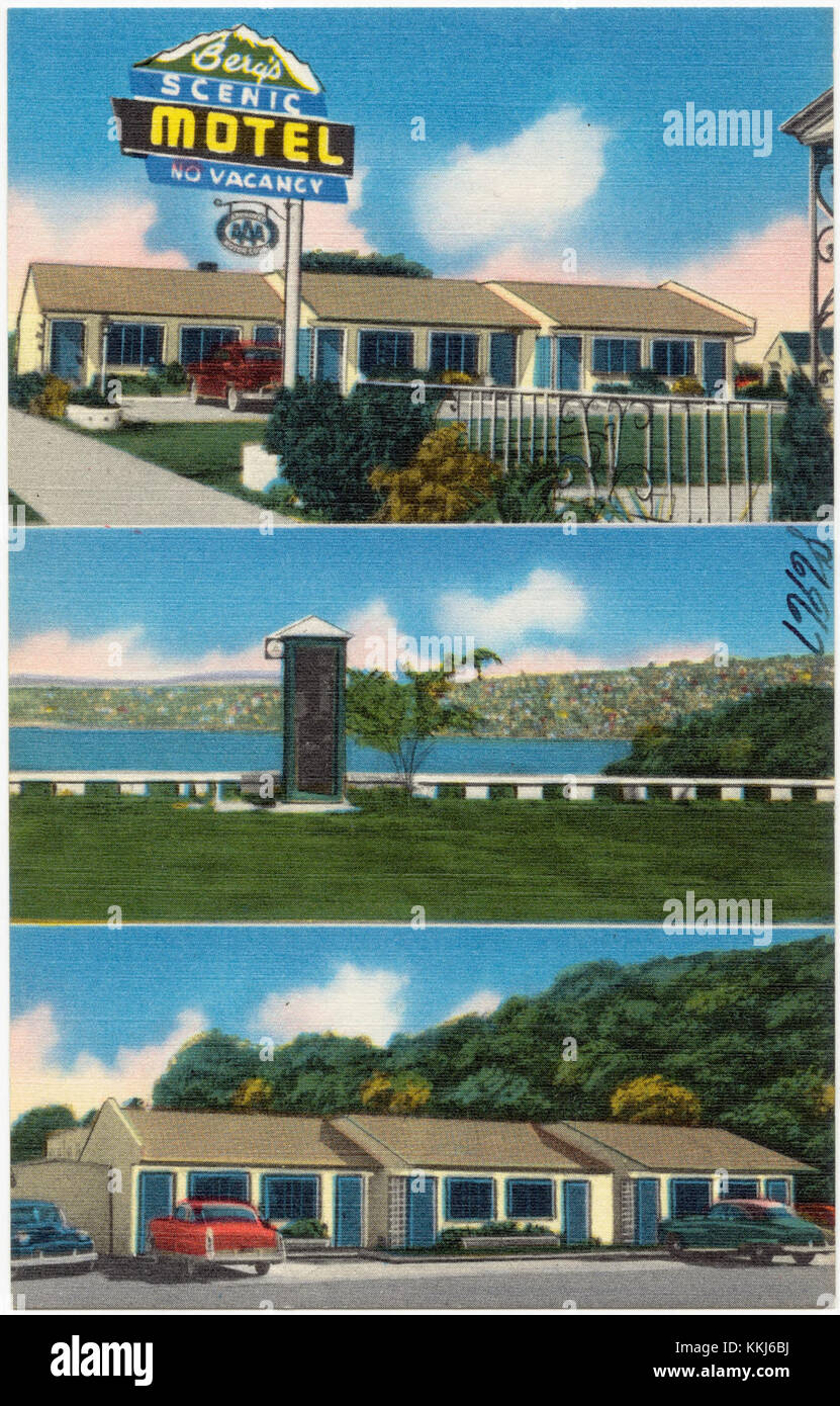 Berg's Scenic Motel is a vintage roadside motel, offering ...