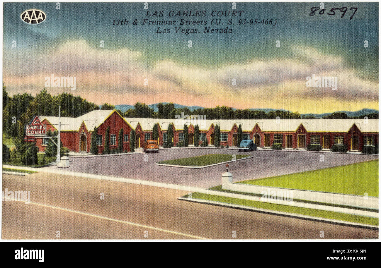 Las Gables Court, located at the intersection of 13th and Fremont ...