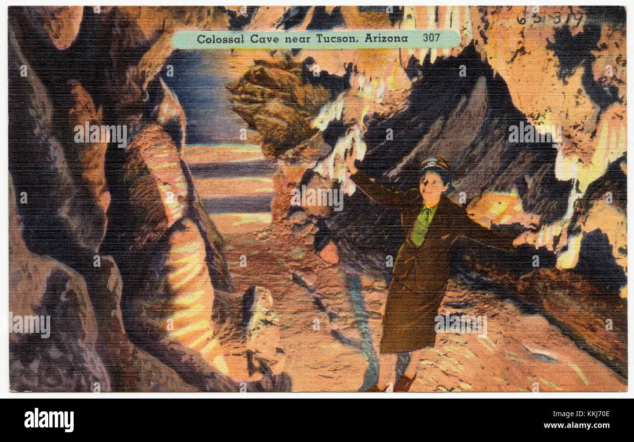 Colossal cave near Tucson, Arizona (65319 Stock Photo - Alamy