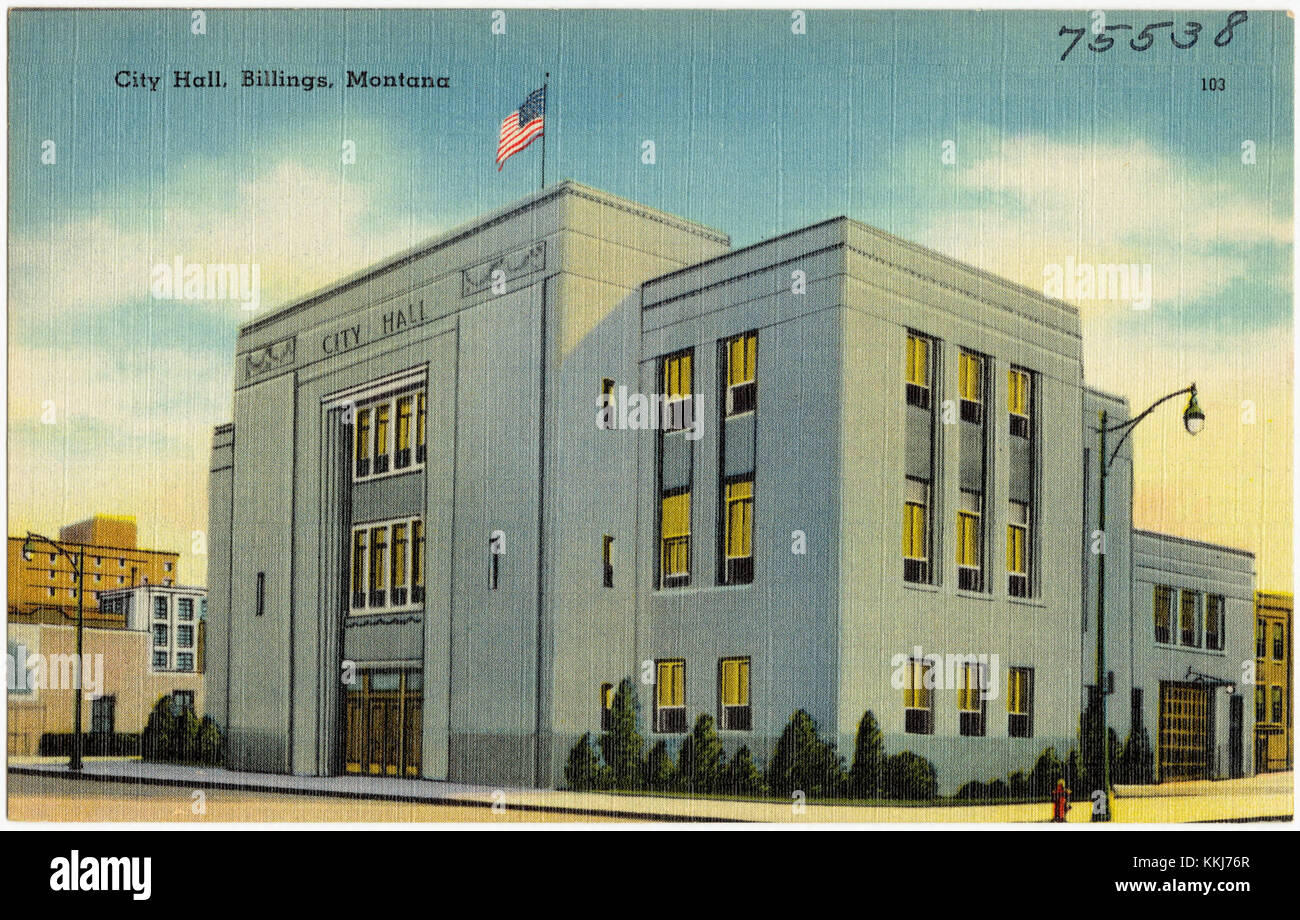 The City Hall of Billings, Montana, is an important municipal building ...