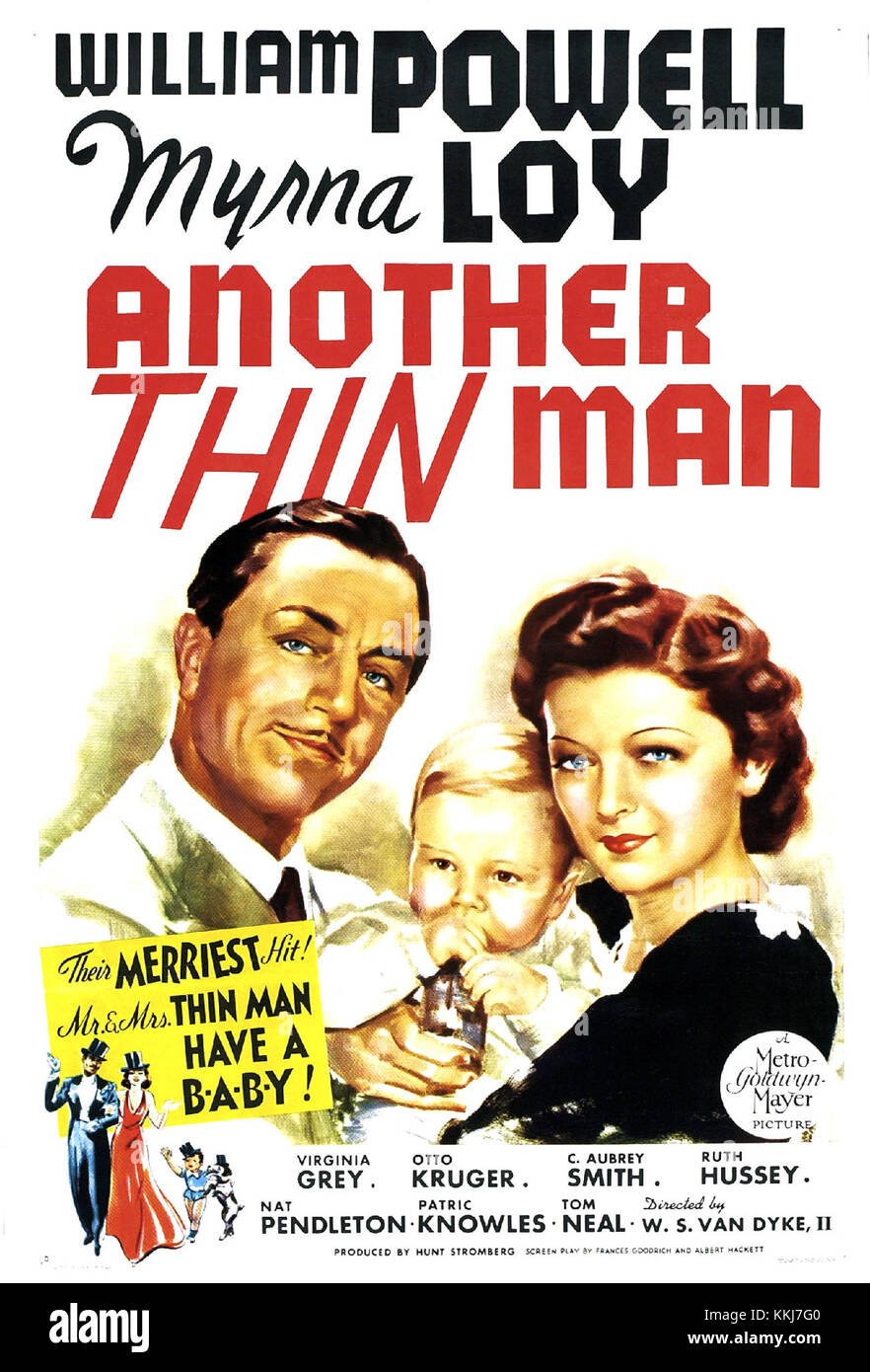 Another Thin Man is a 1939 American mystery-comedy film, part of the Thin Man series starring ...