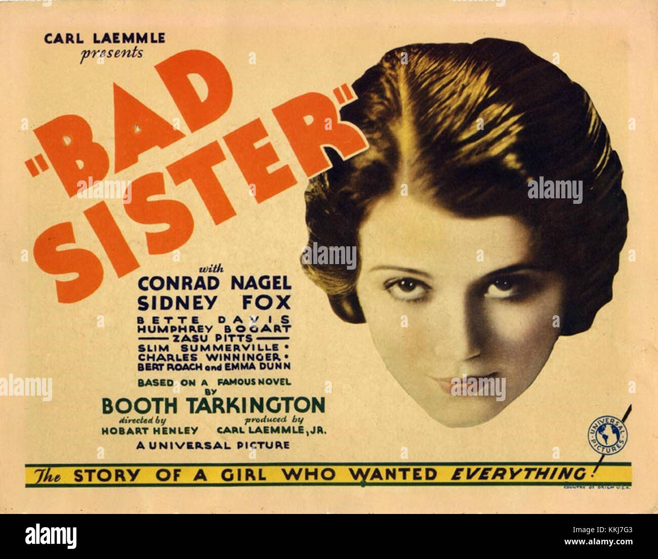 Bad Sister poster Stock Photo - Alamy