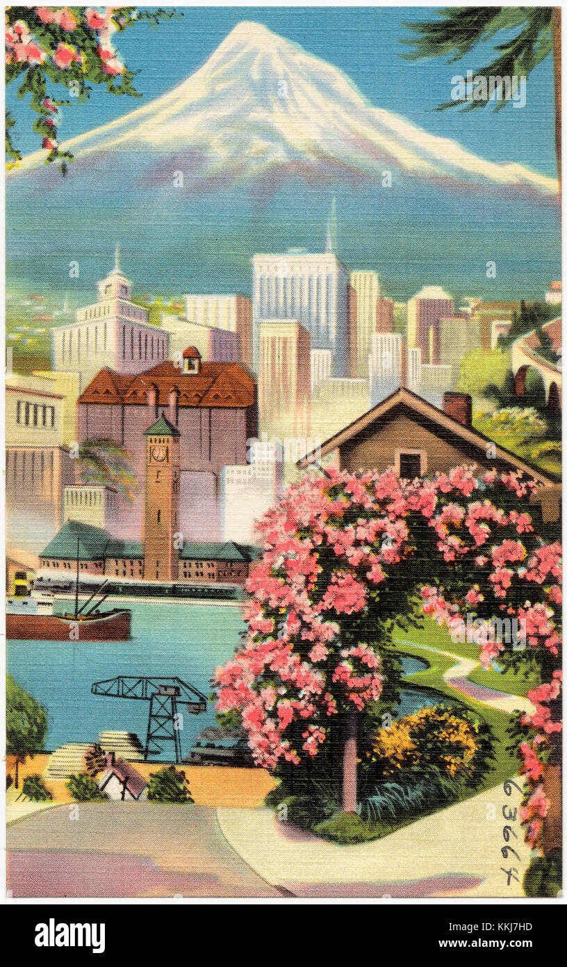 Portland, Oregon, is known for its annual Rose Festival in June and ...