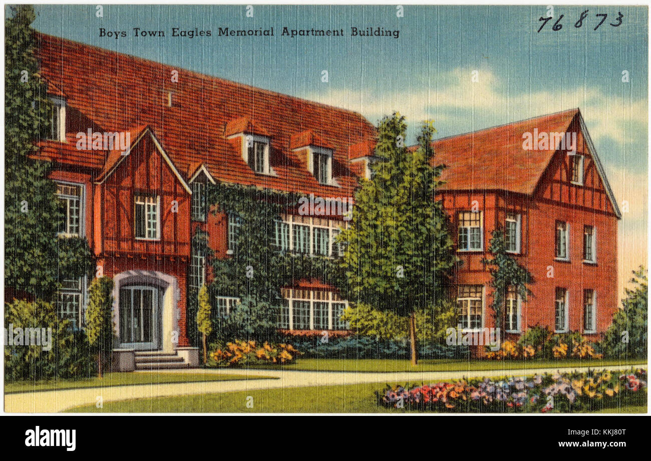 The Boys Town Eagles Memorial Apartment Building in Nebraska, dedicated ...