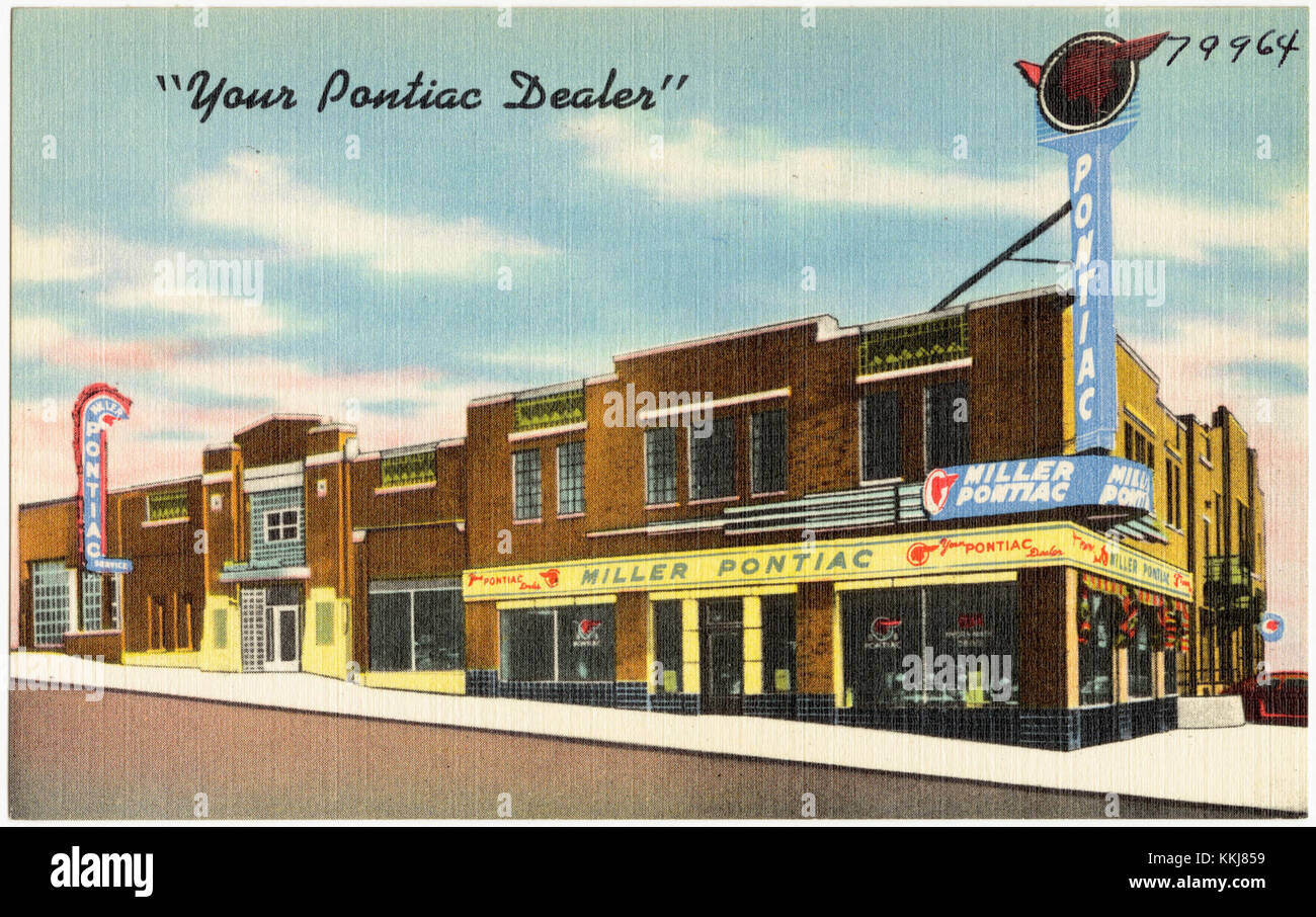 Miller Pontiac, a dealership known for selling Pontiac vehicles, offers ...