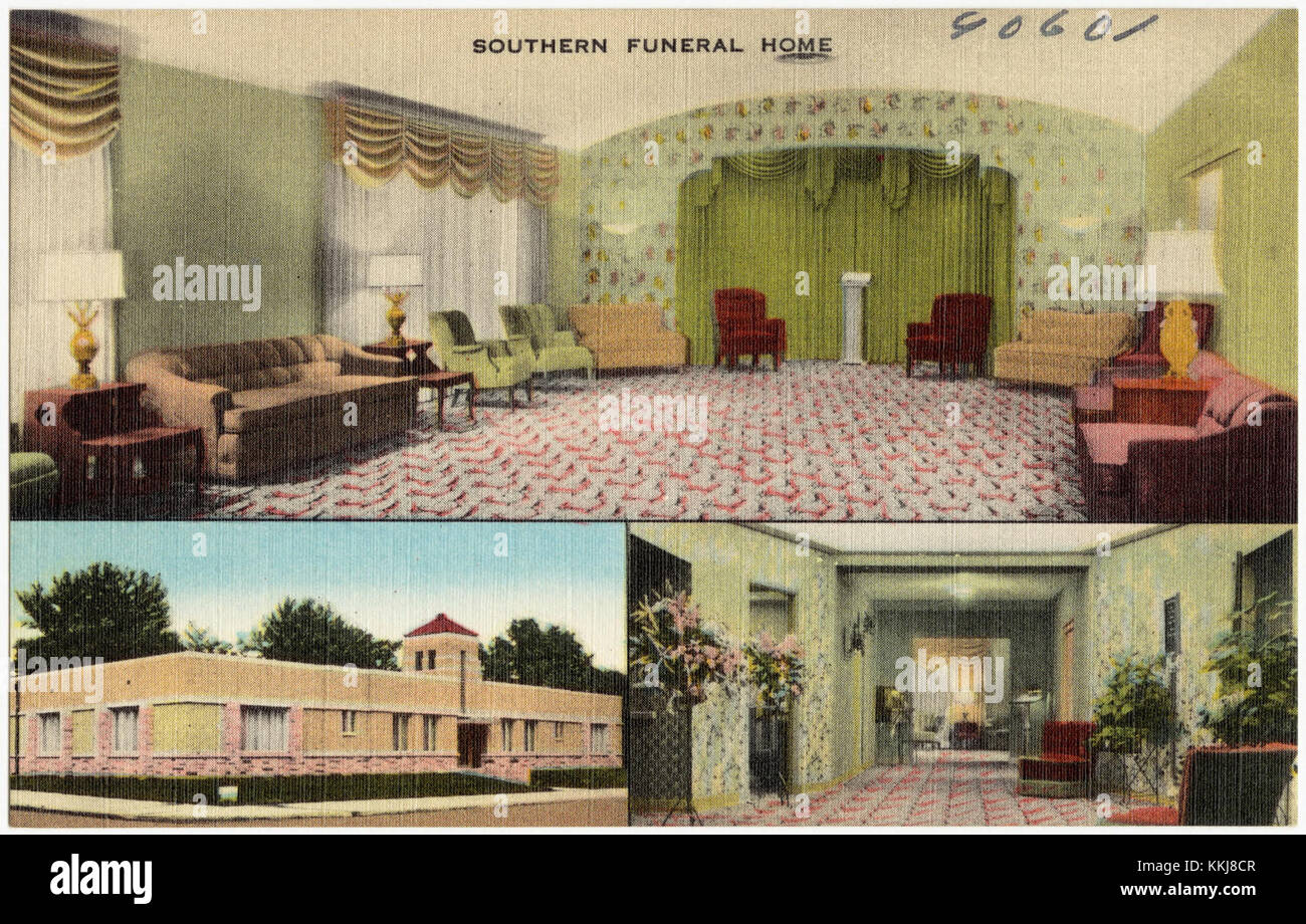 Southern Funeral Home (90601 Stock Photo - Alamy
