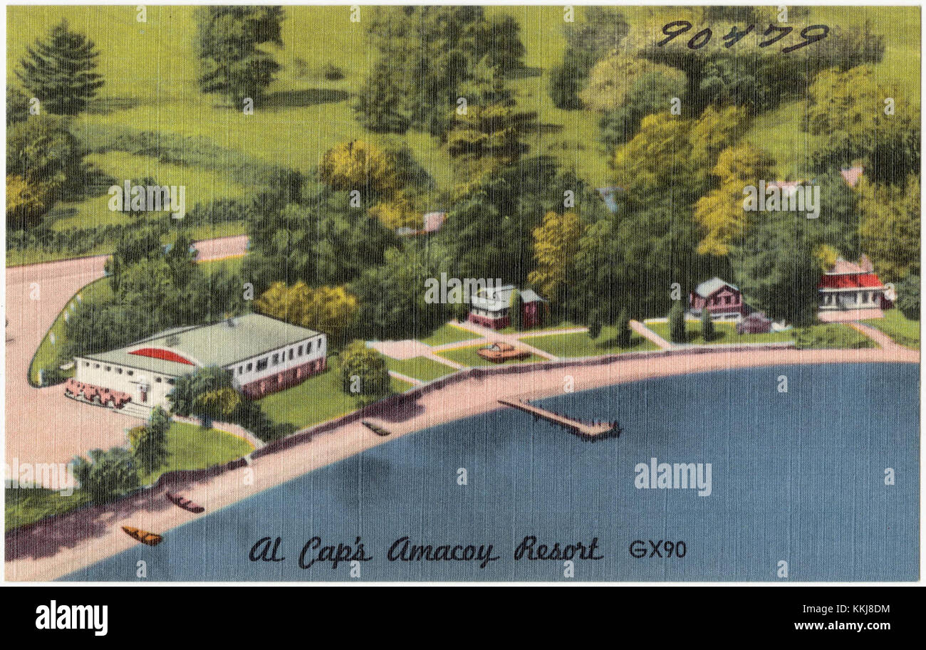 Al Capone's Amacoy Resort, located in the United States, was a private ...