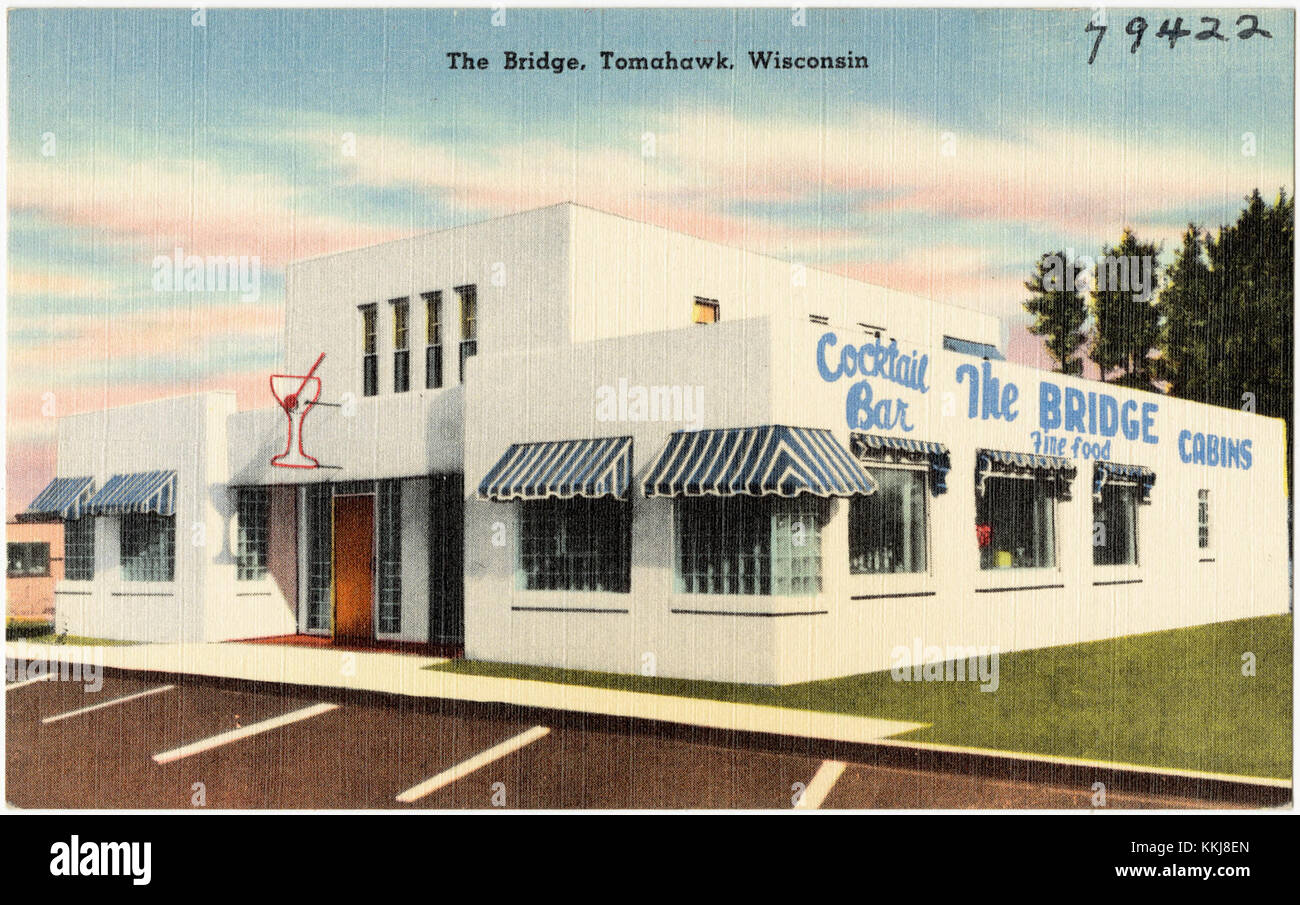 The Bridge in Tomahawk, Wisconsin, is a notable local landmark that ...