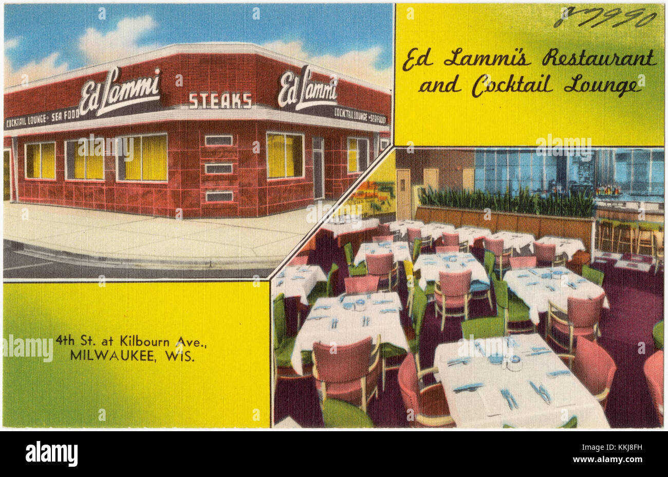 Ed Lammi's Restaurant and Cocktail Lounge, located at the intersection ...