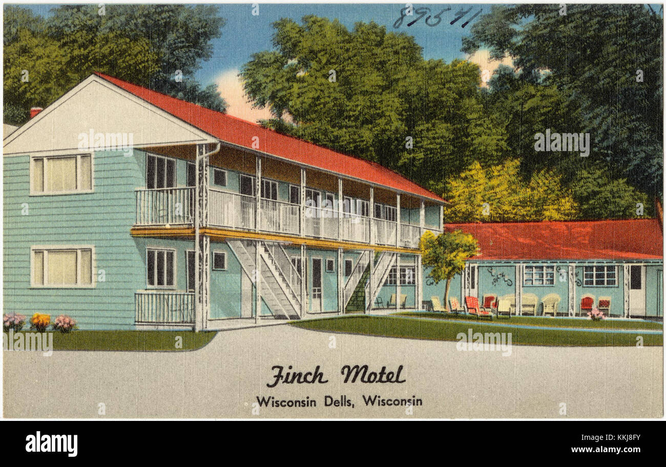 The Finch Motel is a historic accommodation located in Wisconsin Dells ...