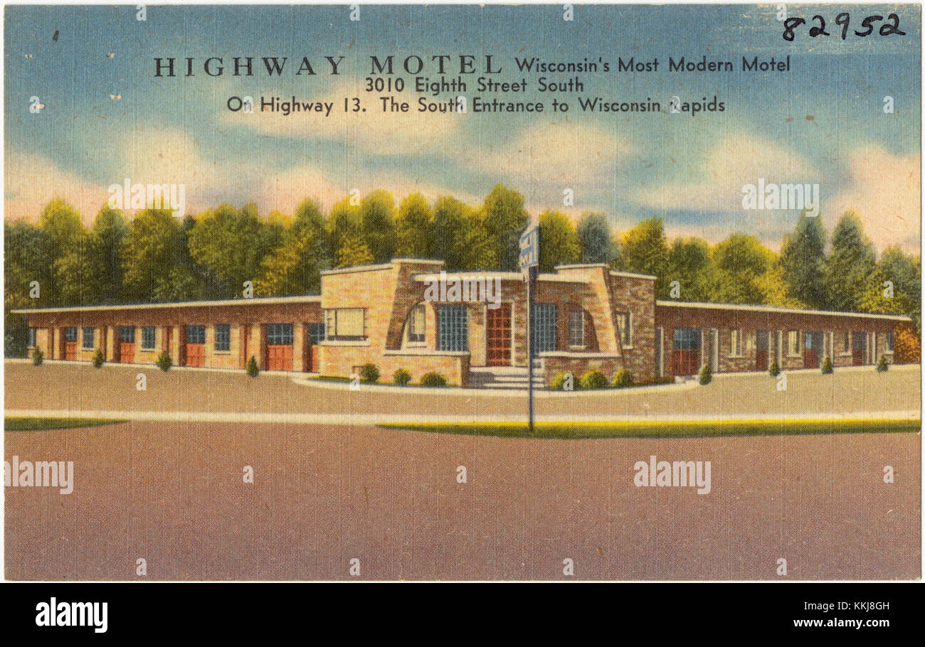Highway motel hi-res stock photography and images - Alamy