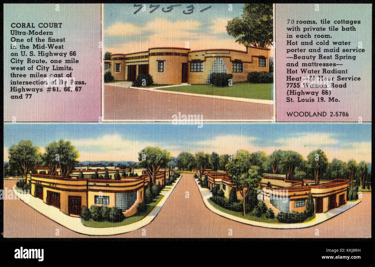 Coral Court (77531 Stock Photo - Alamy