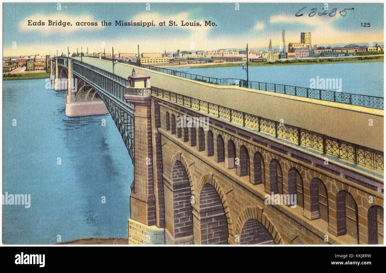 Mississippi river bridge st hi-res stock photography and images - Alamy