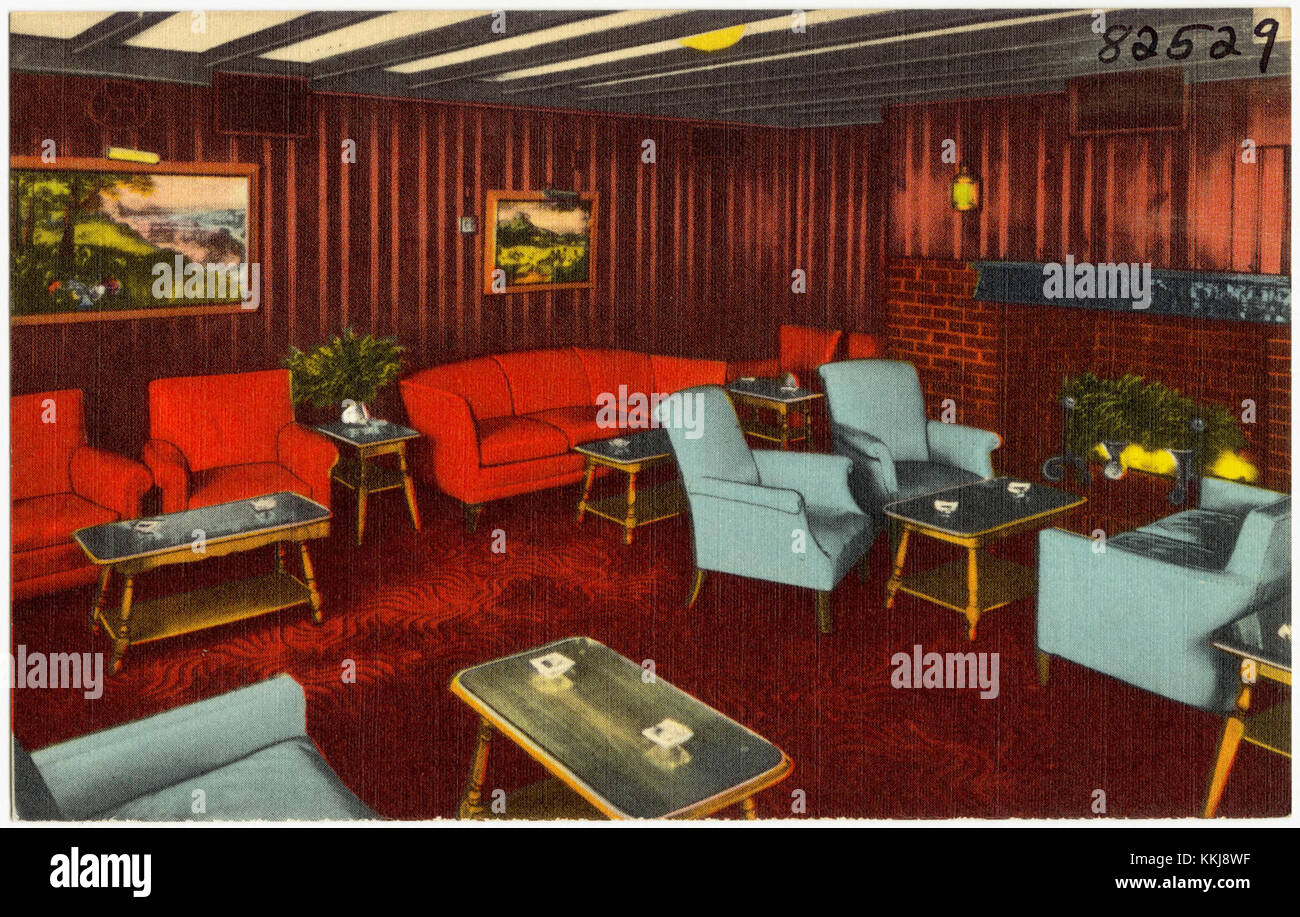 This image shows an interior view of a lobby, designed to offer a ...