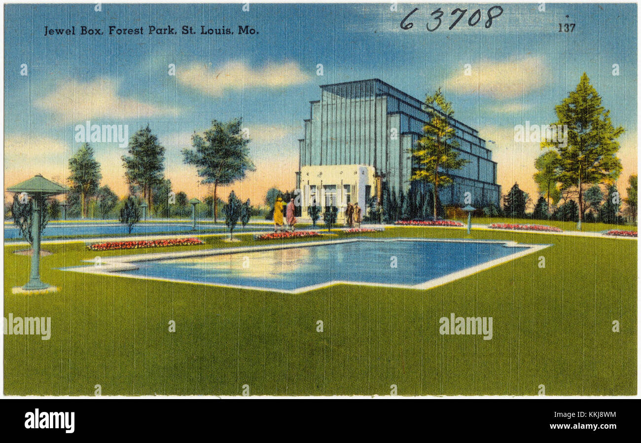 The Jewel Box is a botanical conservatory located in Forest Park, St ...