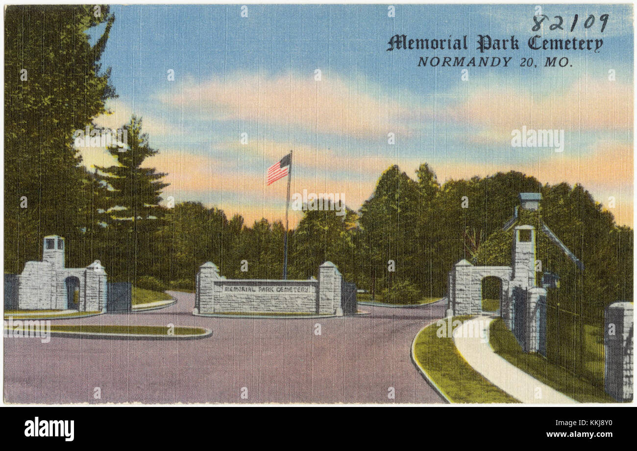 Located in Normandy, Missouri, Memorial Park Cemetery is a historic ...