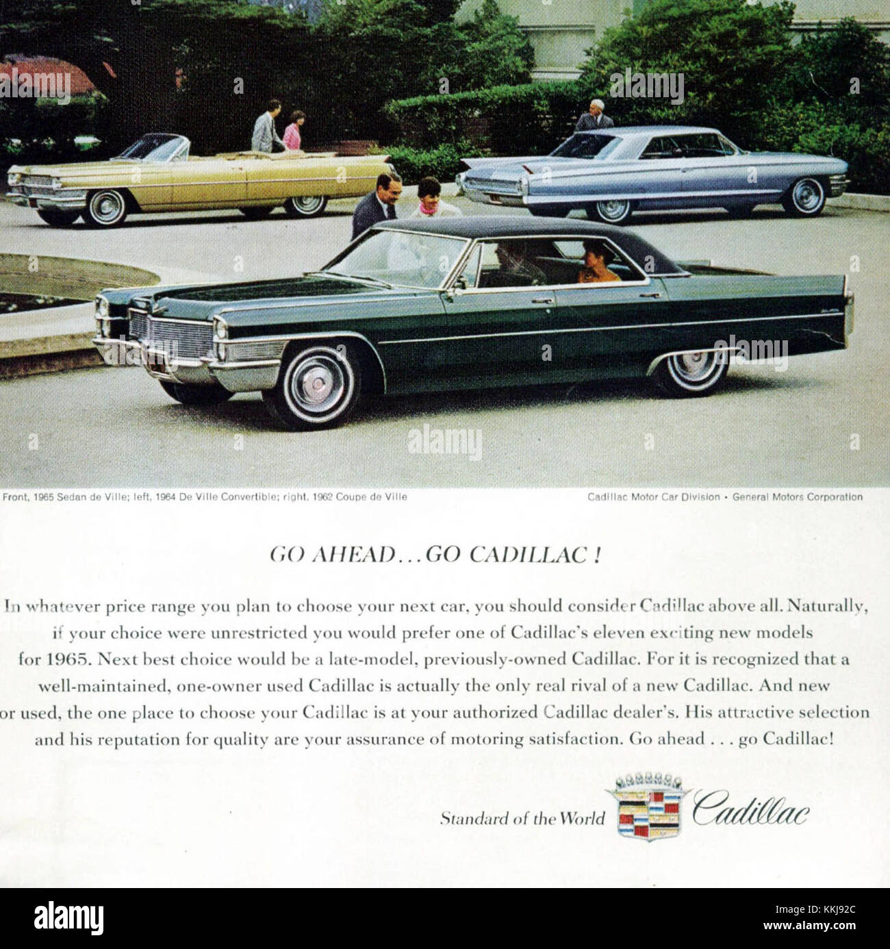 Cadillac ad hi-res stock photography and images - Alamy