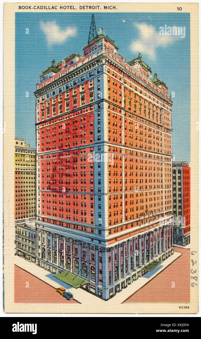 Book cadillac detroit hotel hi-res stock photography and images - Alamy