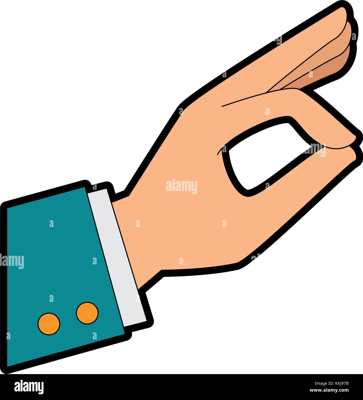 hand catching isolated icon vector illustration design Stock Vector ...