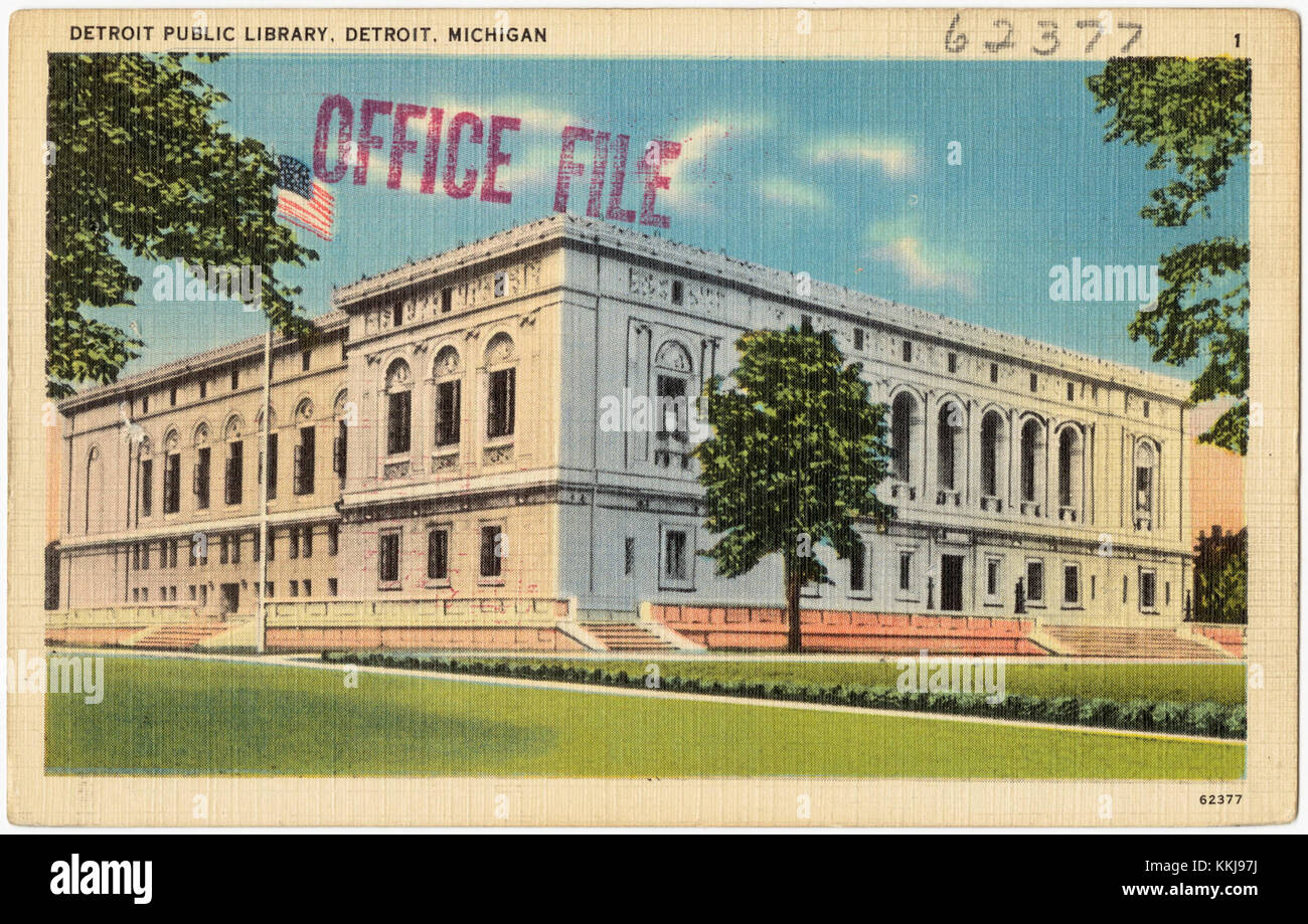 The Detroit Public Library, established in Michigan, serves as a major ...