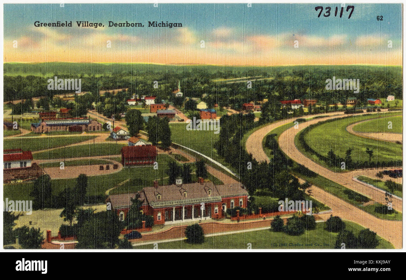 Greenfield Village in Dearborn, Michigan, is a historical landmark that ...