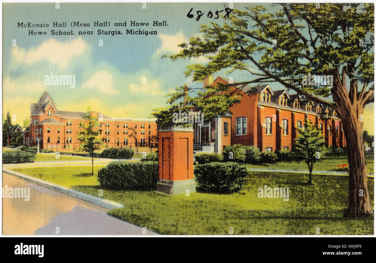 McKenzie Hall and Howe Hall are historic buildings located near Sturgis ...