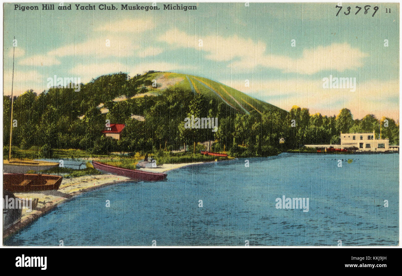 Pigeon Hall and Yacht Club, located in Muskegon, Michigan, is a ...