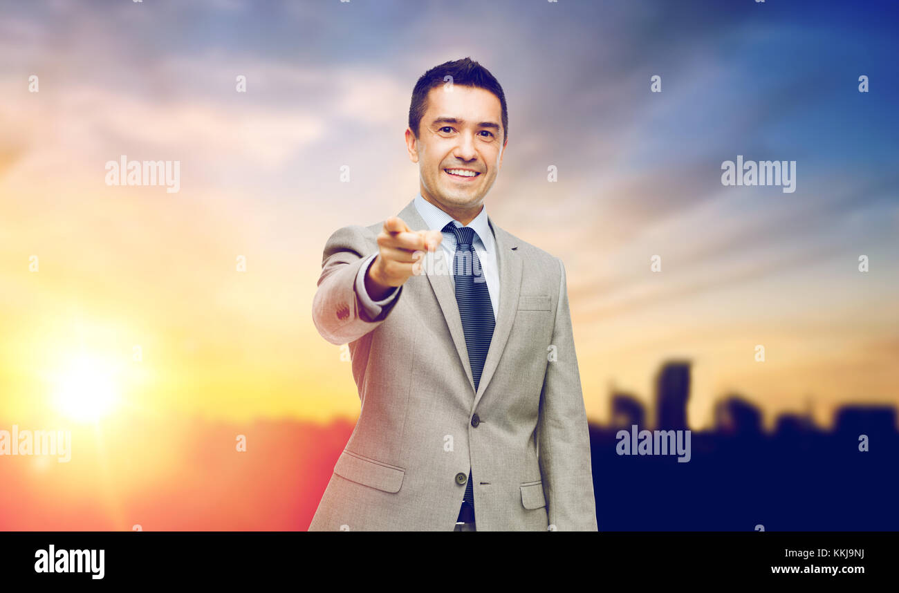 Businessman middle finger hi-res stock photography and images - Alamy